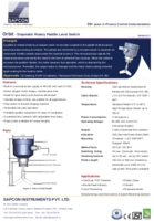 Orbit: Rotating Paddle Level Sensor for Solids