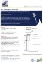Vibrosonde: Vibrating Rod Type Level Sensor for Solids